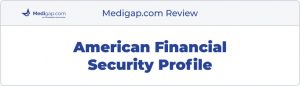 American Financial Security Medicare Supplement Plans for 2023