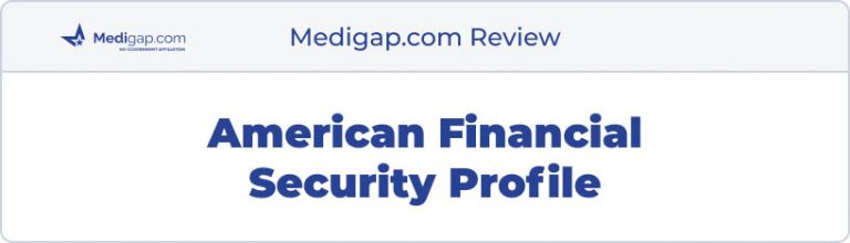 American Financial Security Medicare Supplement Plans for 2023